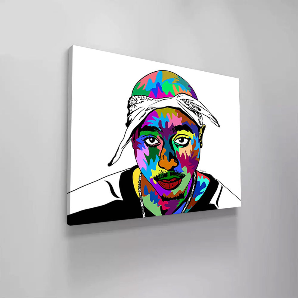Tupac Multi-Color – ExpertCanvas